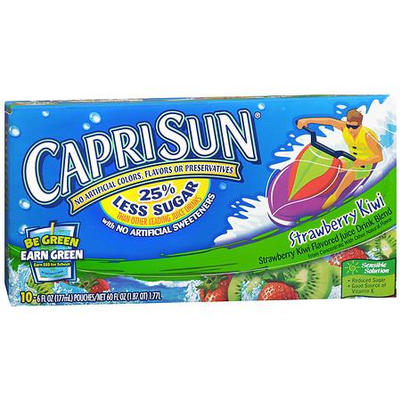 Capri Sun Ready to Drink Soft Drink Strawberry Kiwi | Oasis Cash ...